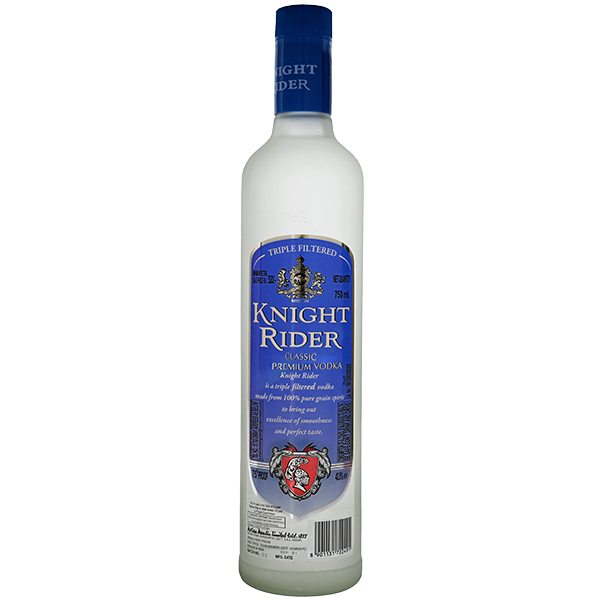 KNIGHT RIDER ULTRA PREMIUM VODKA – Hedonne